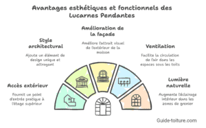 Lucarne pendante : définition, avantages, pose et prix